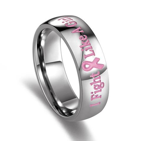 Combat Breast Cancer - Breast Cancer Awareness Rings