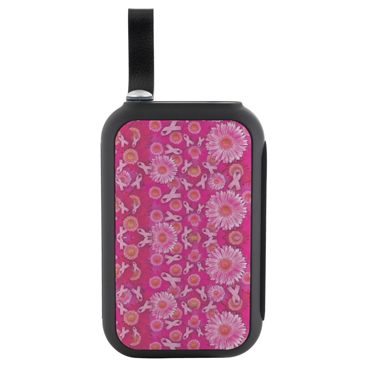 Pink Ribbons and Flowers Bluetooth Speaker - 10 Watts – Combat Breast ...